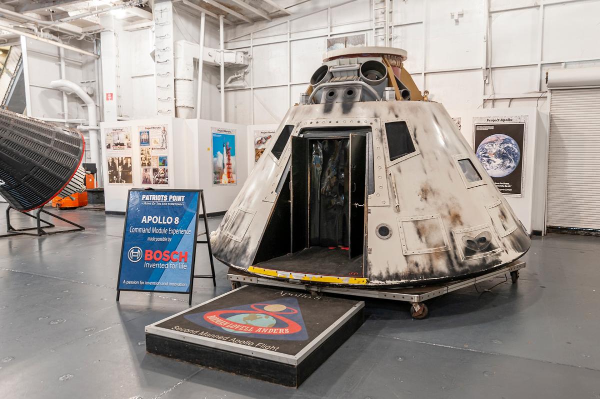 Apollo 8 Spacecraft | Patriots Point Naval & Maritime Museum