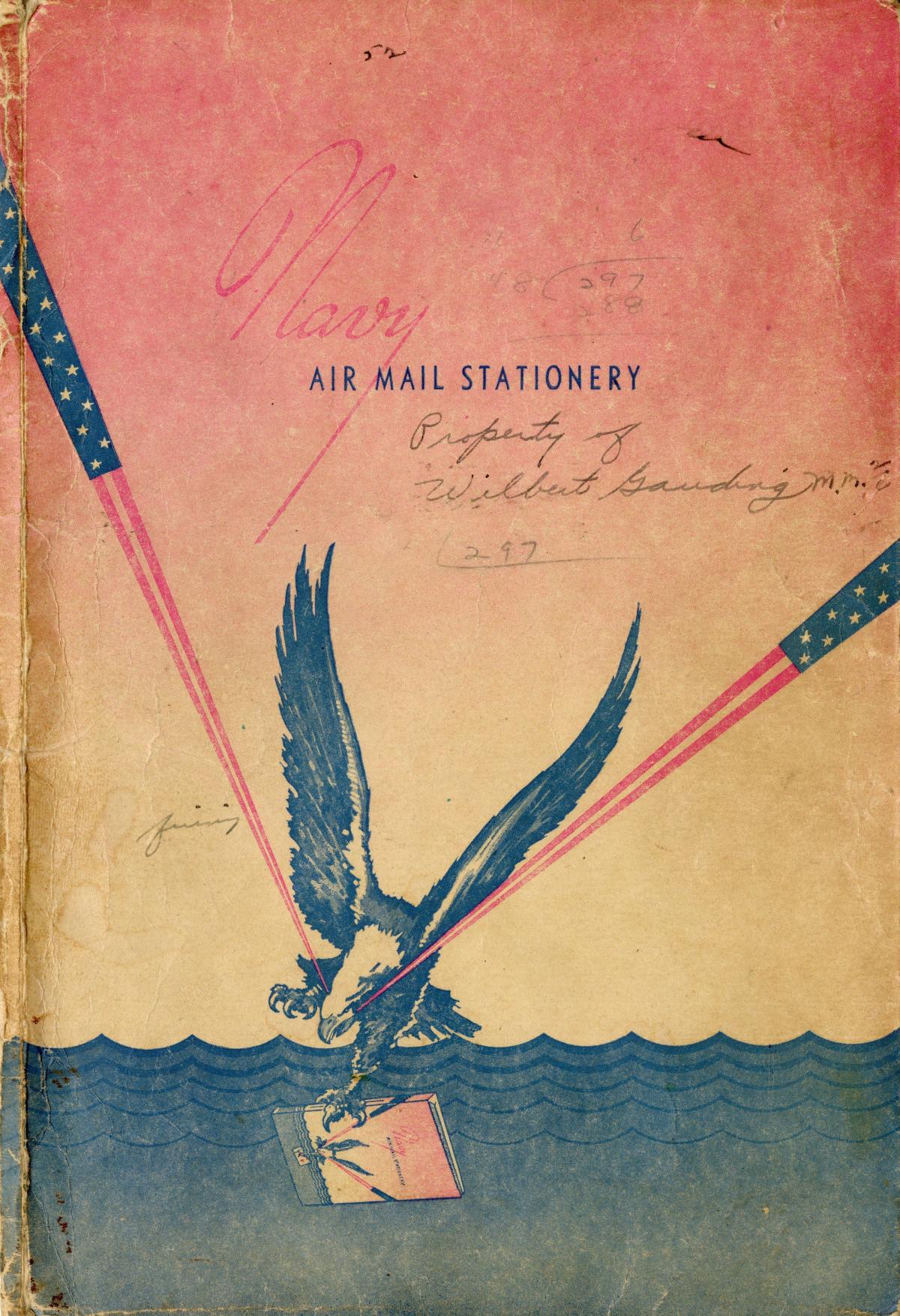 Navy Air Mail Stationery kit with Aloha Hawaii postcard | Patriots ...