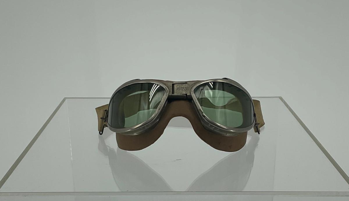 US Naval Aviator Goggles | Patriots Point Naval & Maritime Museum