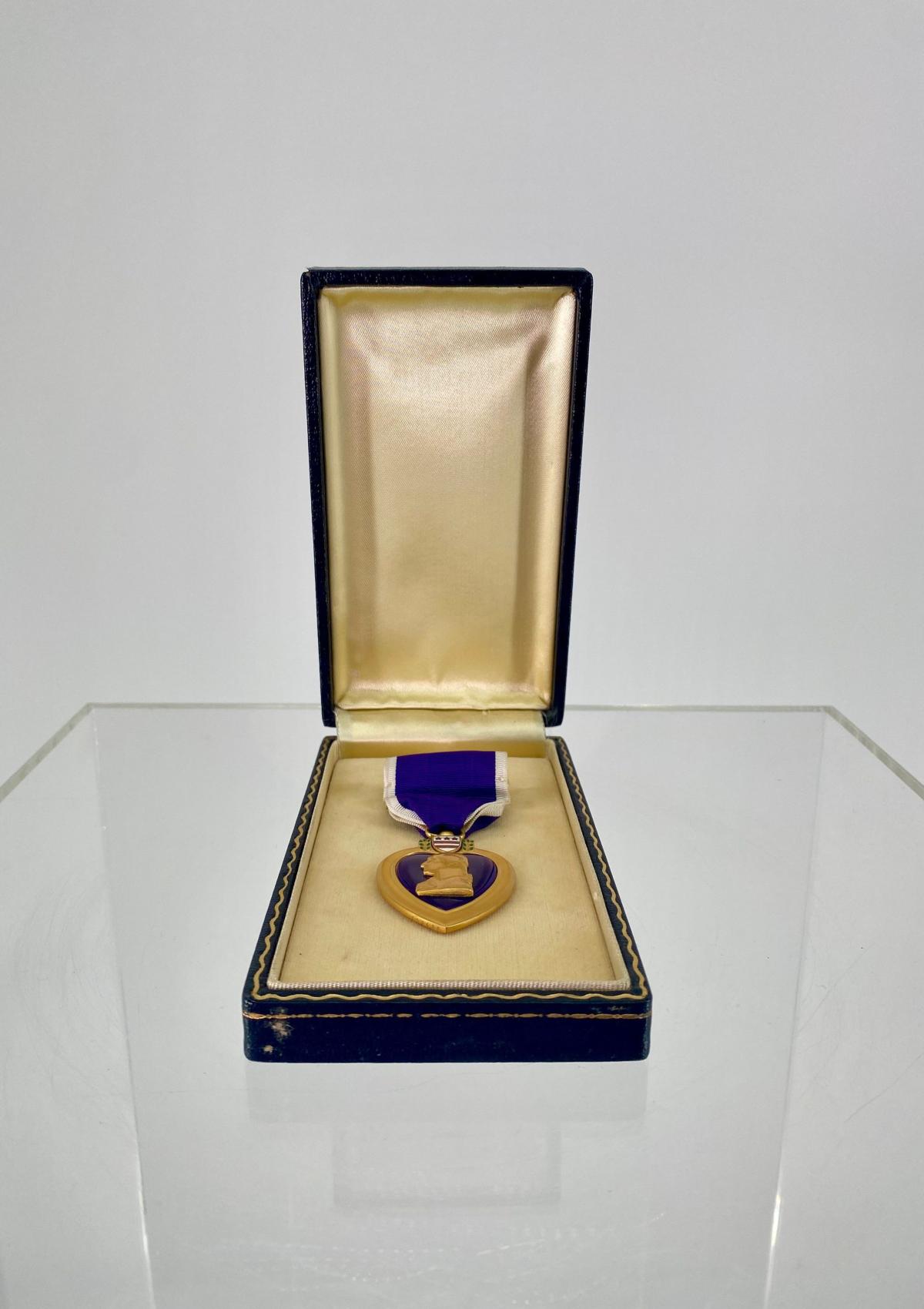 Purple Heart of Joseph Marlow | Patriots Point Naval & Maritime Museum