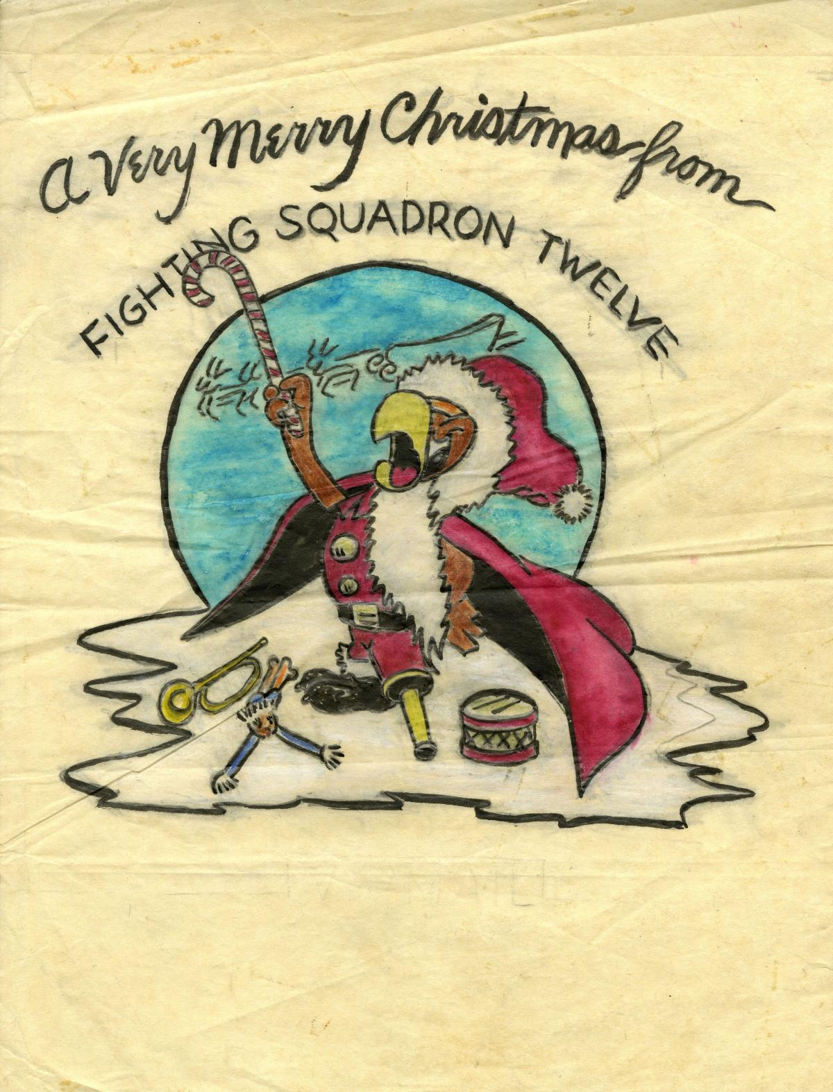 Fighting Squadron Twelve (VF-12) Christmas Insignia | Patriots Point ...