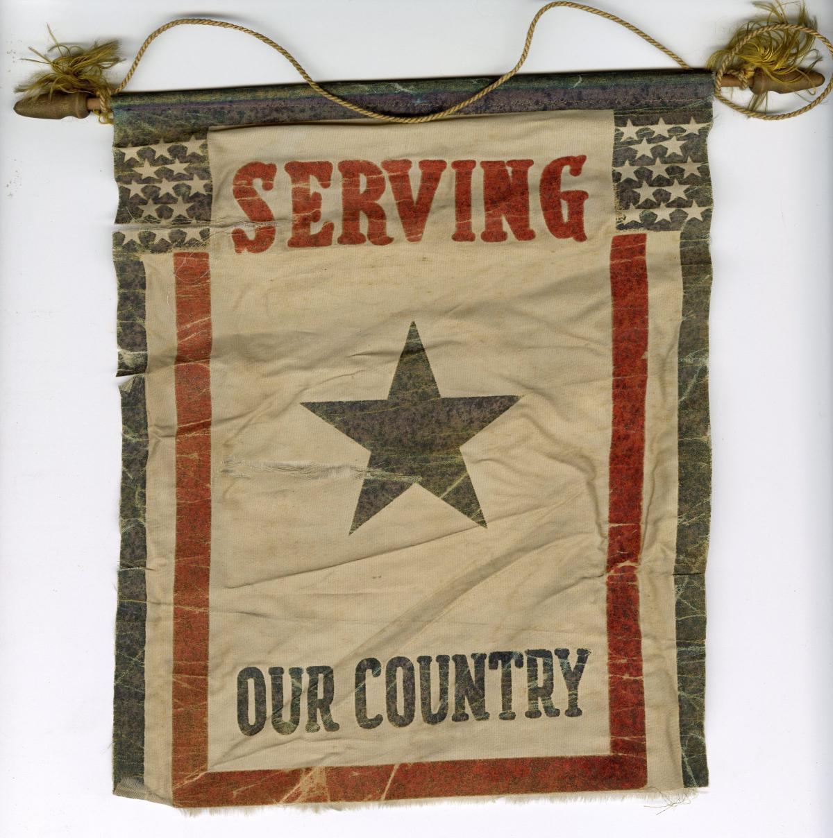 Blue Star Service Flag | Patriots Point Naval & Maritime Museum