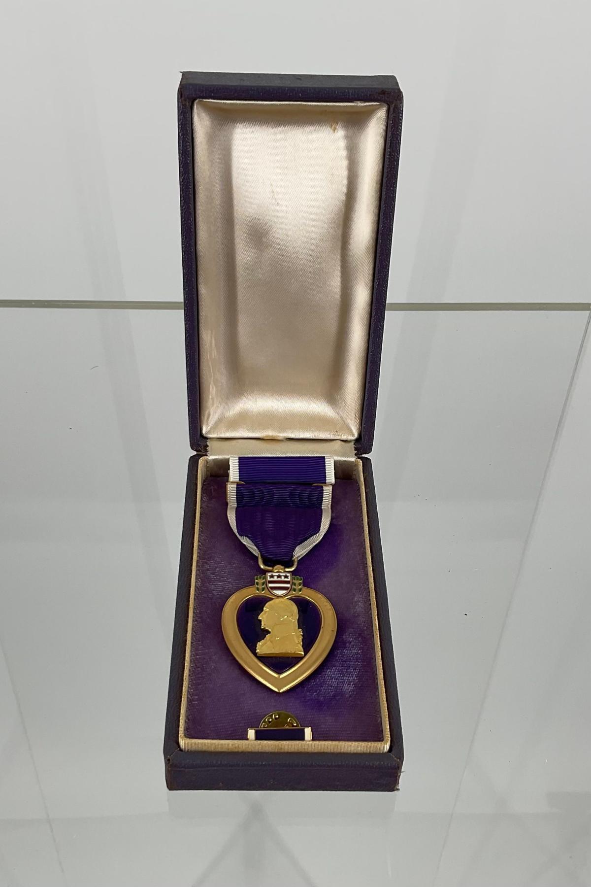 Purple Heart of Samuel J. Underhill | Patriots Point Naval & Maritime ...