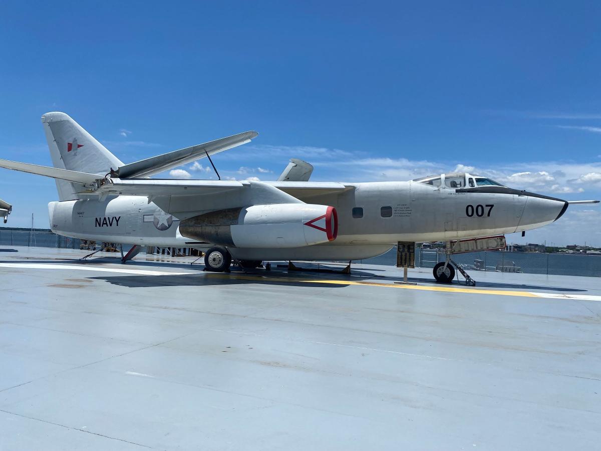 EA-3B Skywarrior | Patriots Point Naval & Maritime Museum