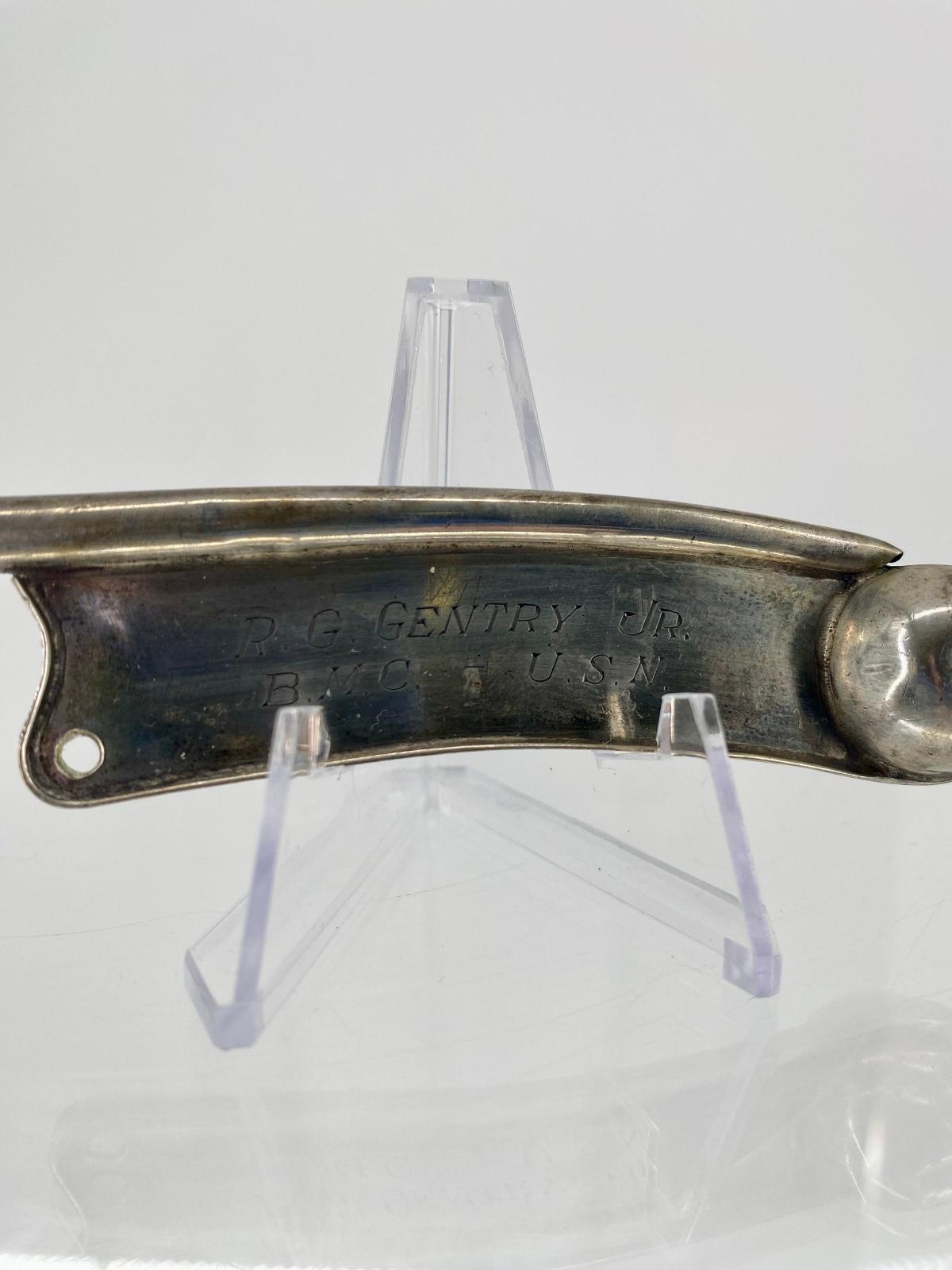 Boatswain's Pipe of Rufus Gentry | Patriots Point Naval & Maritime Museum