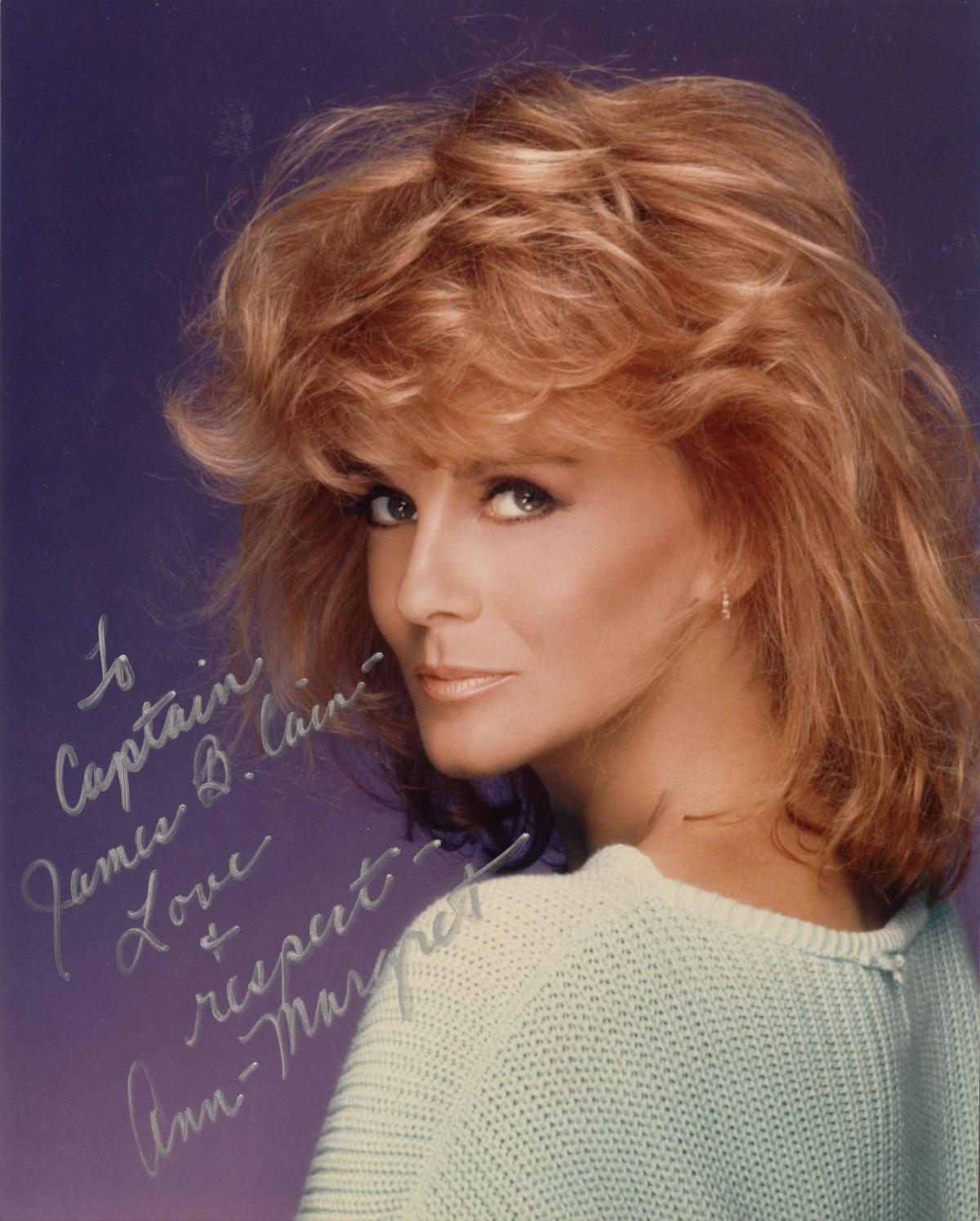 Autographed Headshot of Ann-Margret Olsson | Patriots Point Naval ...