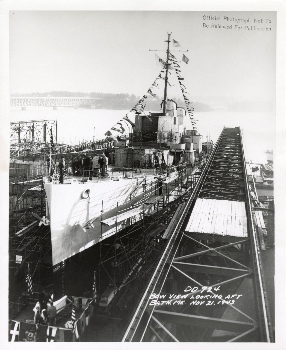 USS Laffey (DD-724) Launching | Patriots Point Naval & Maritime Museum