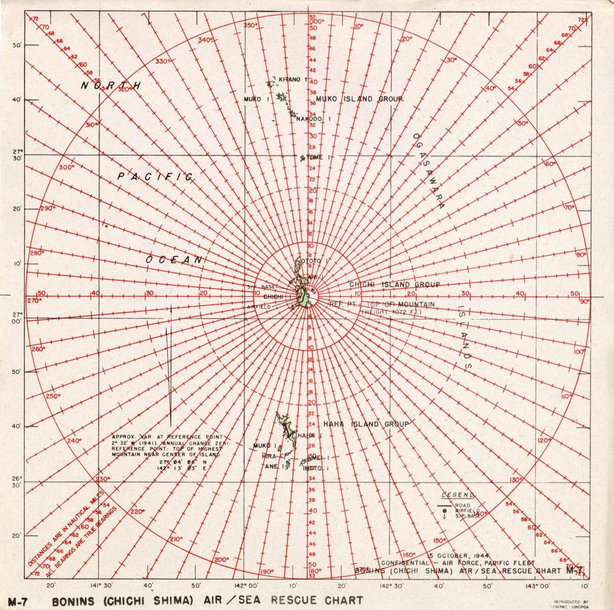 Collection of Air/Sea Rescue Charts | Patriots Point Naval & Maritime ...