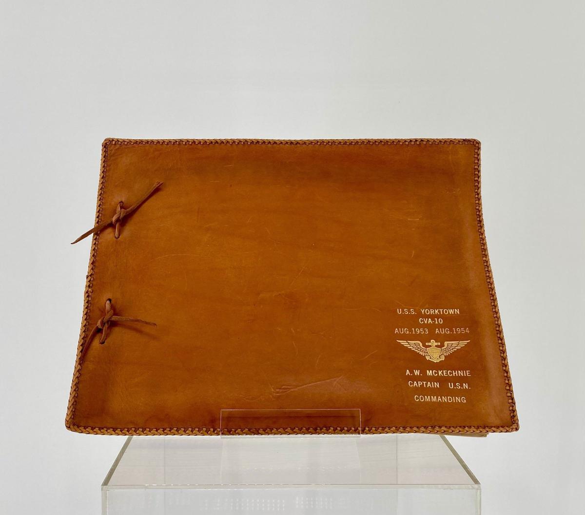 Scrapbook of Captain Arnold W. McKechnie | Patriots Point Naval ...