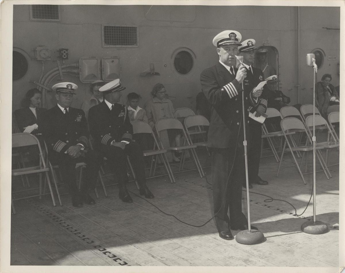 Captain Nation Being Relieved of Command | Patriots Point Naval ...