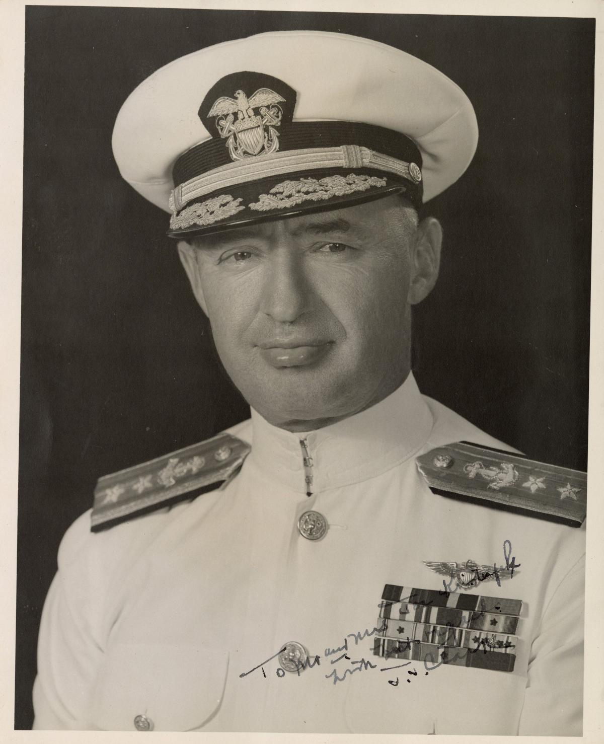 Signed Photograph of Joseph "Jocko" Clark | Patriots Point Naval ...