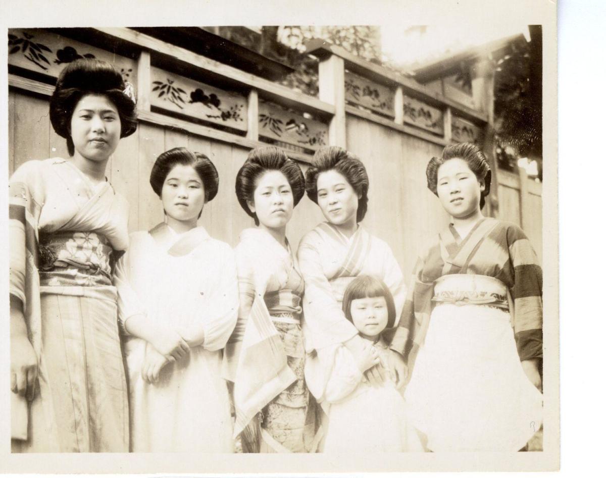 Japanese Women in Traditional Attire | Patriots Point Naval & Maritime ...