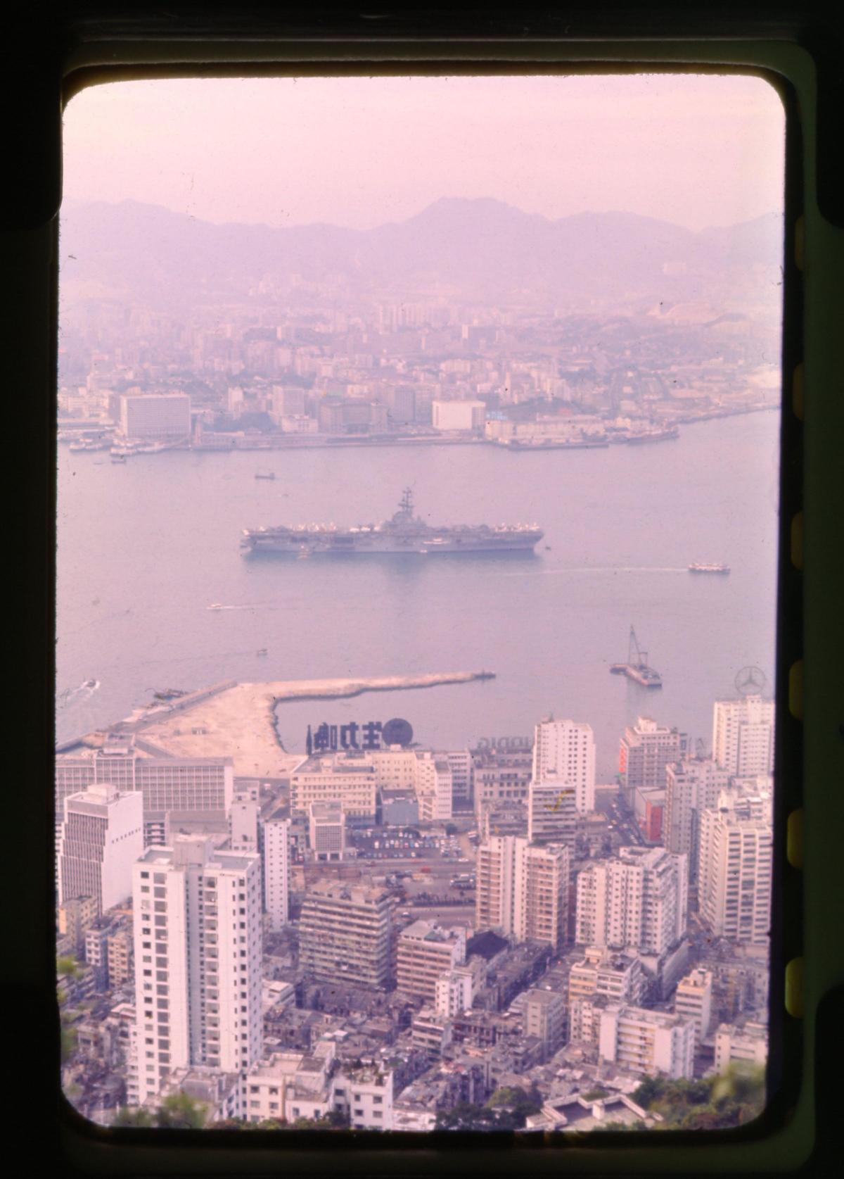 The USS Yorktown (CVS-10) Arrives in Honk Kong | Patriots Point Naval ...
