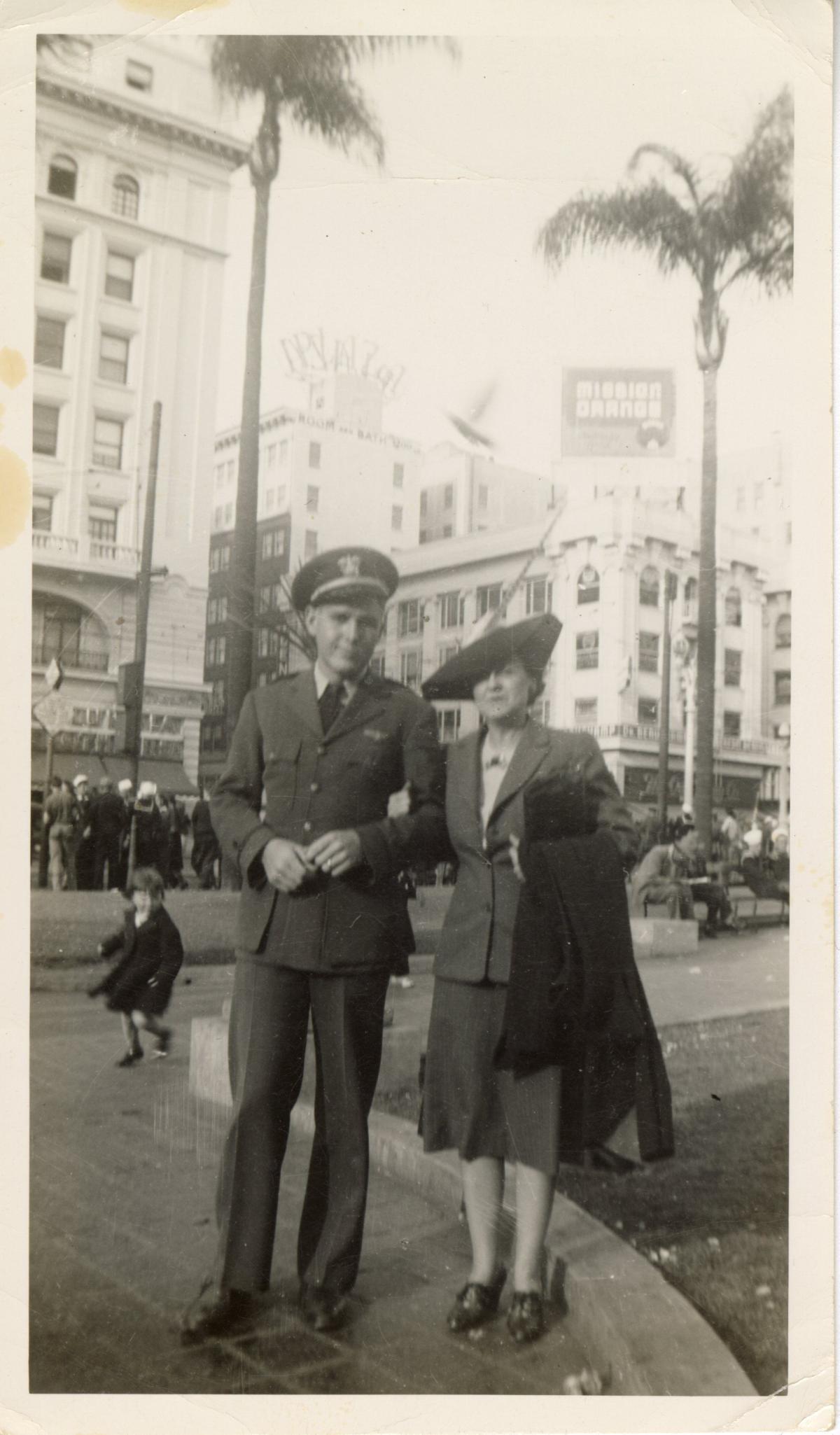 Elisha "Smokey" Stover with his Mother, Stella Stover | Patriots Point ...