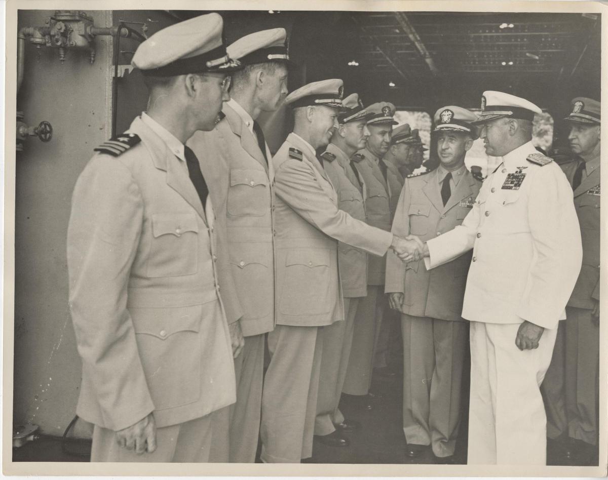 Joseph "Jocko" Clark Returns to the USS Yorktown (CVA-10) | Patriots ...