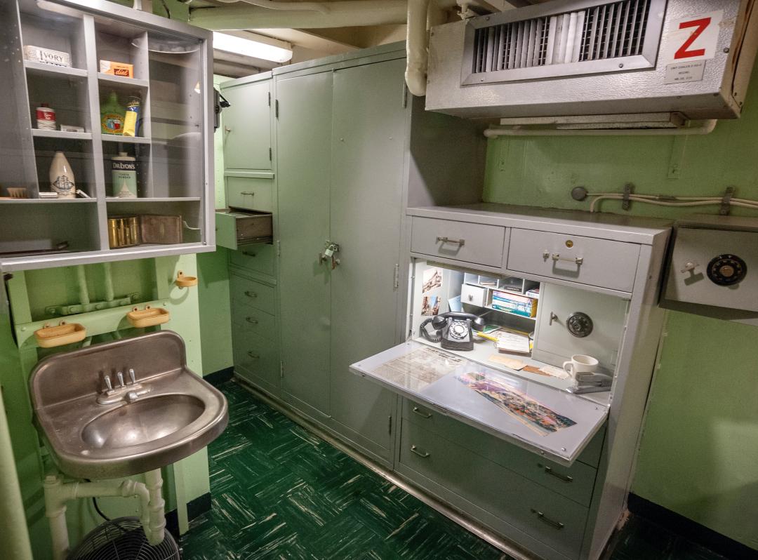 New Exhibit: Officers' Staterooms | Patriots Point Naval & Maritime Museum